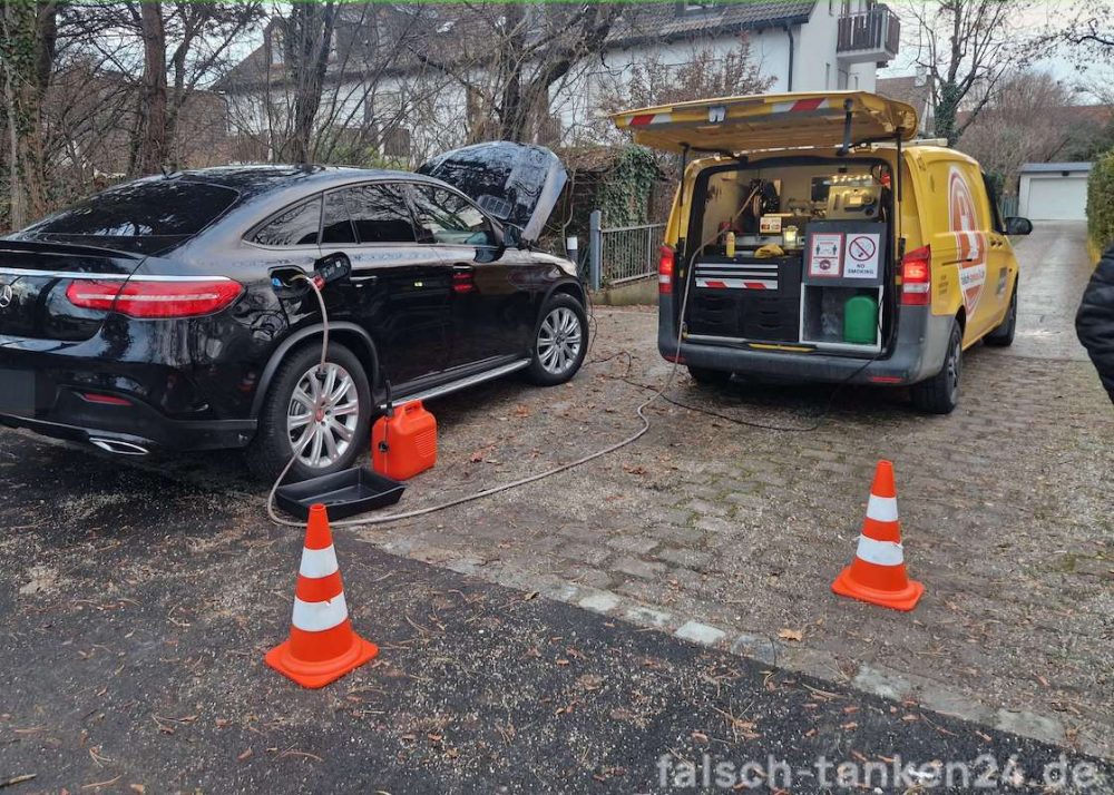 Auto Falsch Getankt